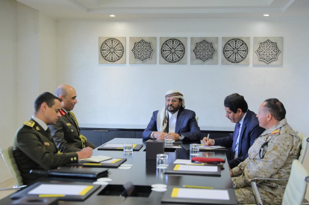 Council member Major General Sultan Al-Aradah discusses enhancing military and security ...