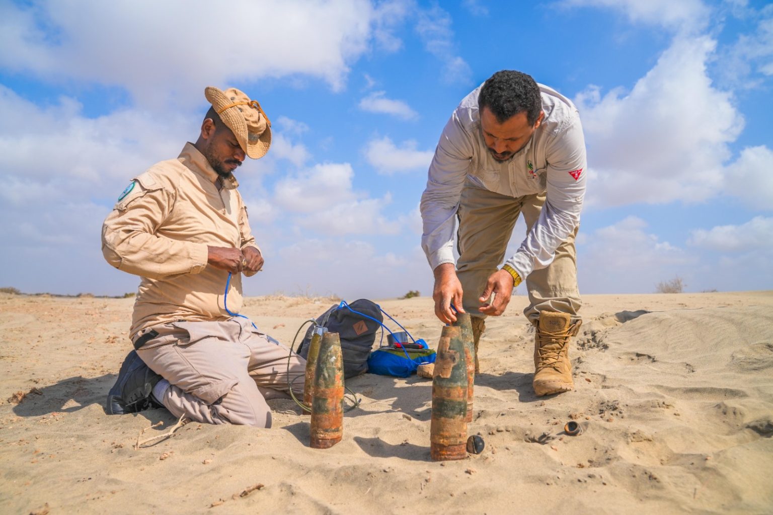 The "Masam" project has successfully removed 767 landmines in just one ...